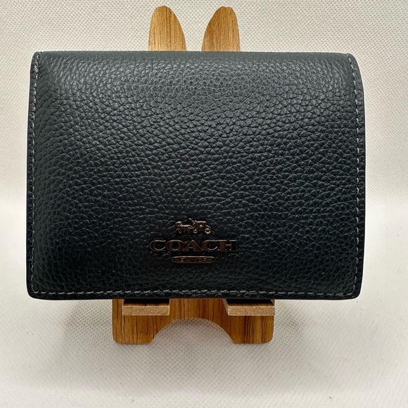 Coach | Bags | Nwt Coach Small Snap Wallet With Colorblock Interior ...